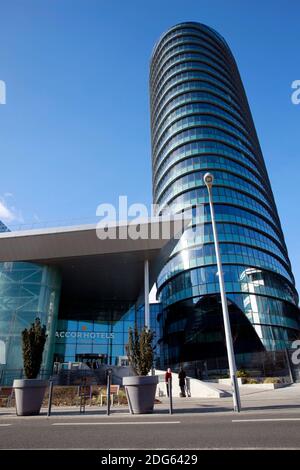 Illustration of Accor Hotels building in Issy les moulineaux, France on ...