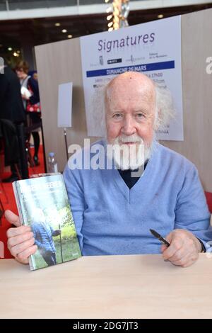 Hubert Reeves attends the 37th Book Fair (Salon du Livre) in Paris ...