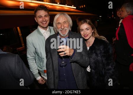 Exclusif - Pierre Richard et ses petits-enfants Lucille et Arthur lors ...