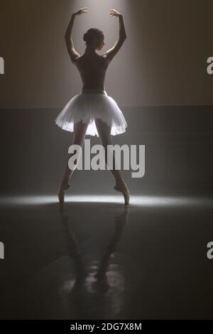 Ballet dancer from behind Stock Photo - Alamy