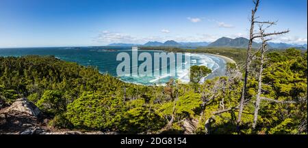 Looking down on Cox Bay Beach, Tofino, BC, Canada Stock Photo - Alamy