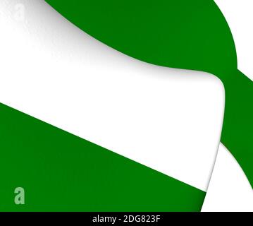 Flag of Rotterdam, Netherlands. Close Up Stock Photo - Alamy