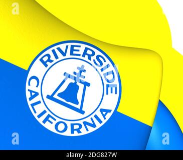 Flag of Riverside, California Stock Photo - Alamy