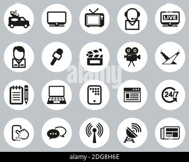 Old microphone icon. Thin circle design. Vector illustration Stock ...
