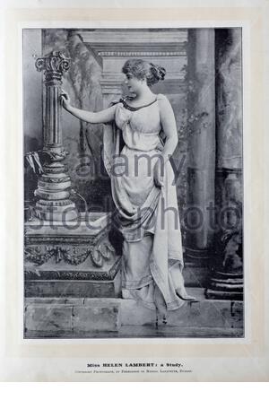 Helen Lambert, actress Stock Photo - Alamy