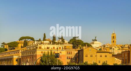 Rome architecture cityscape view at afternoon time Stock Photo - Alamy