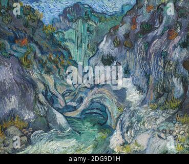 Ravine - Vincent van Gogh Stock Photo - Alamy
