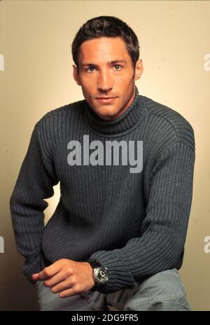 Benjamin Sadler, deutscher Schauspieler, Portrait circa 1998 Stock ...