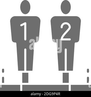 Football tackling dummies, game equipment line icon Stock Vector Image ...