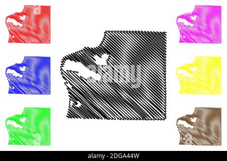 Benzie County, Michigan (U.S. county, United States of America, USA, U ...