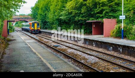 Elton and Orston railway station in Nottinghamshire, which has been ...