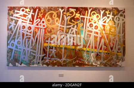 Retna ( Marquis Lewis ) the internationally nenowned street artist ...