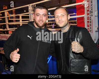 Rapper KC Rebell and Rapper Kontra K Stock Photo - Alamy
