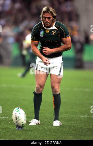 Percy MONTGOMERY Rugby World Cup 2007 FINAL ENGLAND v SOUTH AFRICA ...