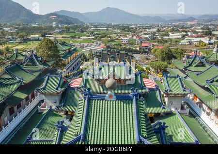 Roofs of famous Baohu Dimu Temple Stock Photo - Alamy