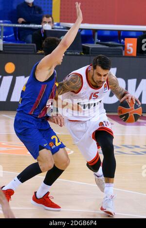Palau Blaugrana, Barcelona, Catalonia, Spain. 9th Oct, 2020. UEFA ...
