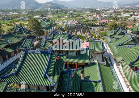 Roofs of famous Baohu Dimu Temple Stock Photo - Alamy