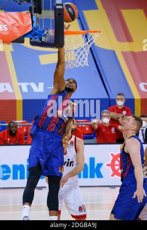 Barcelona, Catalonia, Spain; 8th December 2020; Palau Blaugrana ...