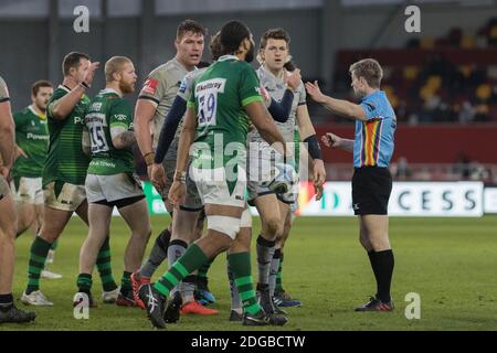 Christopher Ridley (Referee) in action Stock Photo - Alamy