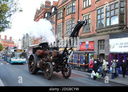 Len Crane of Wolverhampton with his 1929 Fowler B6' Super Lion Crane ...