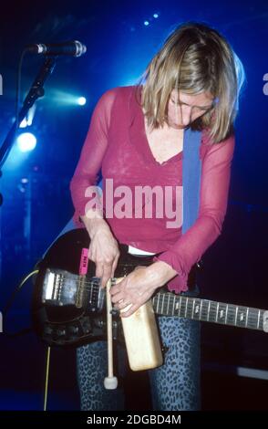 Sonic Youth on stage at All Tomorrow's Parties, Pontins Camber Sands ...