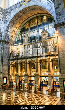 Antwerp, Belgium - June 2019: People boarding the Paris bound Thalys ...
