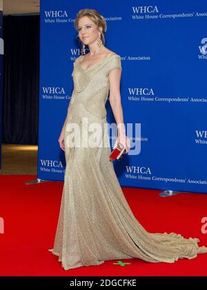 CNN Correspondent Michelle Kosinski arrives for the 2017 White House ...
