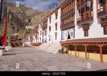 Courtyard of Hemis Monastery, Ladakh, Hemis, India Stock Photo - Alamy