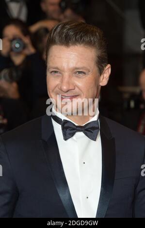Jeremy Renner arriving on the red carpet of 'The square' screening held ...