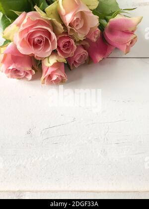 Beautiful huge bouquet of red roses and stasis or Limonium sinuatum or ...