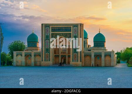 Uzbekistan, Tashkent, Hazrat Imam Complex. Moyie Mubarak Library and ...