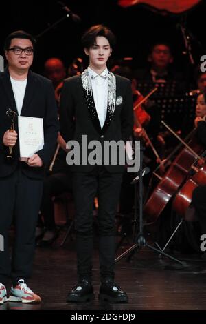 Chinese actress and singer Zhu Zhu appears at airport in Shanghai ...
