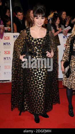 Gizzi Erskine arriving for the 2011 National Television Awards at the ...