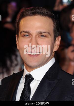 Stefan Booth arriving for the 2011 National Television Awards at the O2 ...