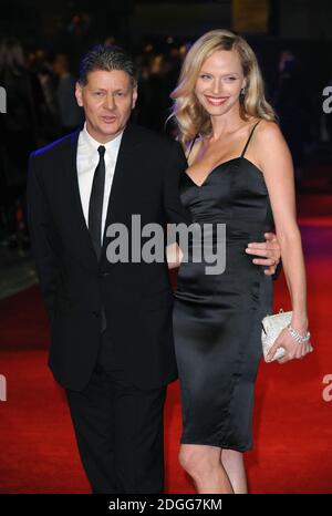 Rachel Roberts, Andrew Niccol arriving for the premiere of the film ...