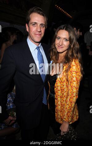 Ben Elliot and wife Mary Clare arriving at the MTV Staying Alive ...