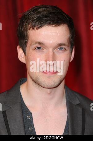 Jamie Shelton arriving for the 2012 British Soap Awards at ITV London ...