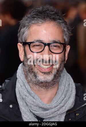 David Baddiel at the premiere of The Dictator at Royal Festival Hall ...