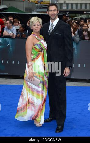 Ian Whyte and wife arriving for the World Premiere of Prometheus ...