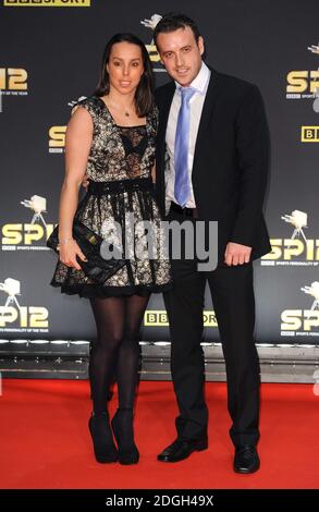 Beth Tweddle and boyfriend Steven Cryer arriving at the BBC Sports ...