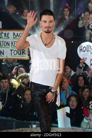 Rylan Clark wins Celebrity Big Brother Final 2013, Elstree Studios ...