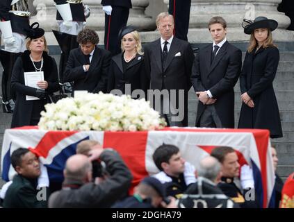 Carole Thatcher, Marco Grass, Sarah Thatcher, Mark Thatcher, Michael ...