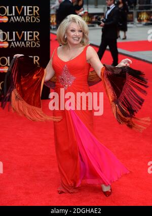 Elaine Paige arriving at the Olivier Awards 2013, Royal Opera House ...