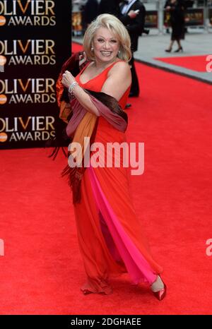 Elaine Paige arriving at the Olivier Awards 2013, Royal Opera House ...