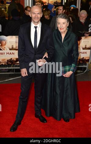 Jonathan Teplitzky and Patti Lomax arriving at the UK Premiere of The ...
