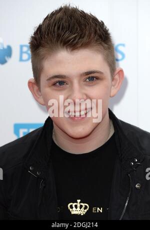Nicholas McDonald arriving at WE Day, Wembley Arena, London Stock Photo ...