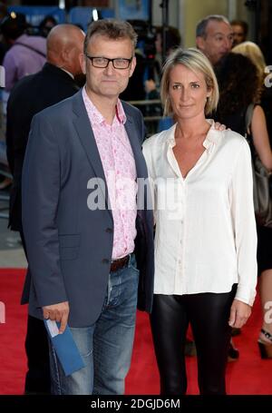 Kate Abbott-Anderson and Hugh Dennis arriving at the Premiere of What ...