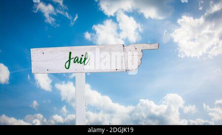 Street Sign the Direction Way to Innocent versus Guilty Stock Photo - Alamy
