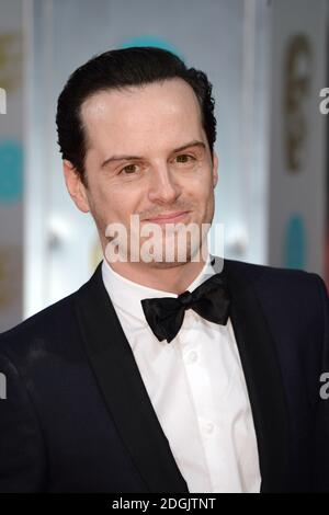 Andrew Scott arriving at The EE British Academy Film Awards 2015, at ...