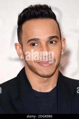 Lewis Hamilton arriving for the 2015 Brit Awards at the O2 Arena ...
